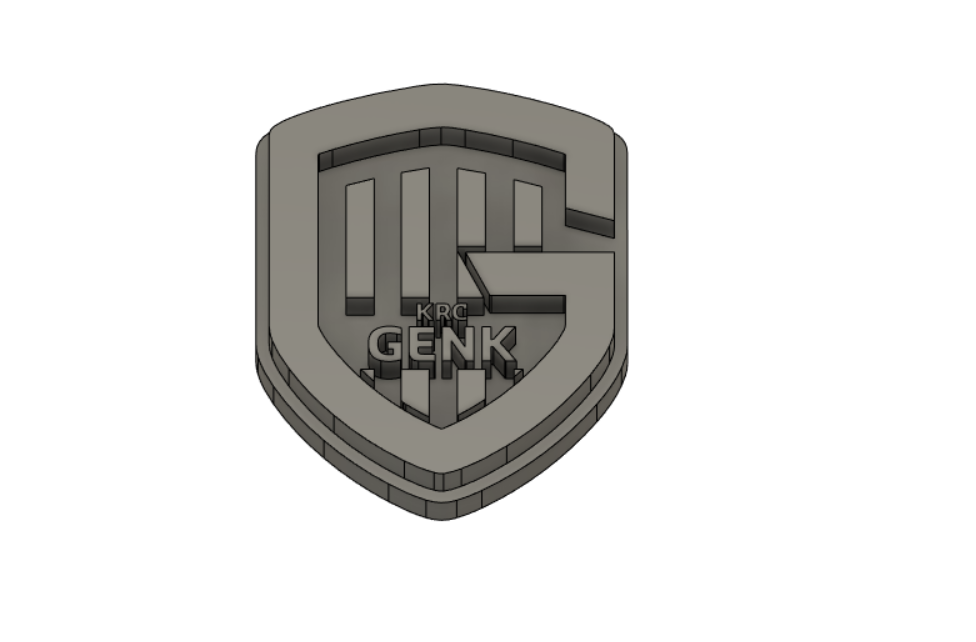 KRC GENK LOGO by Maut | Download free STL model | Printables.com