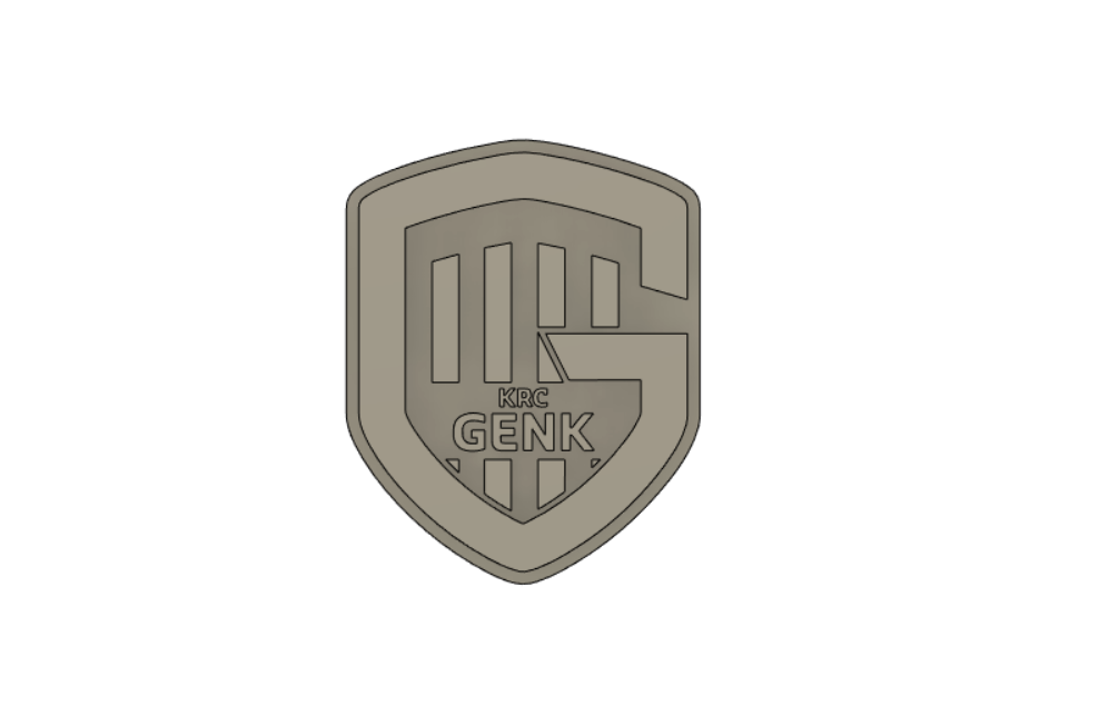 KRC GENK LOGO by Maut | Download free STL model | Printables.com