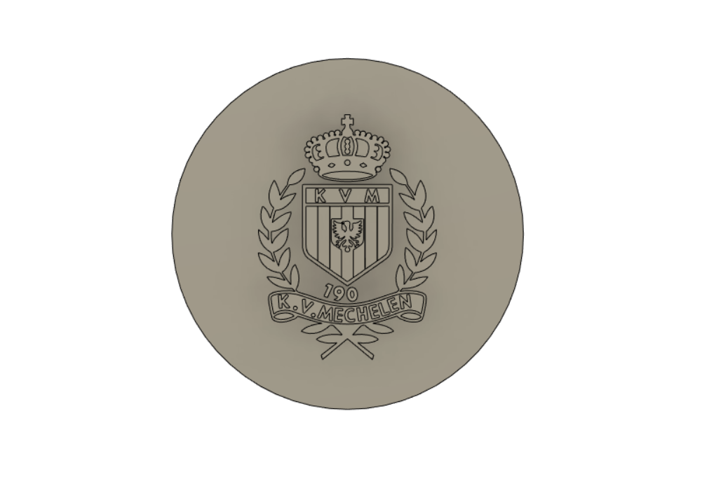 KV MECHELEN LOGO by Maut | Download free STL model | Printables.com