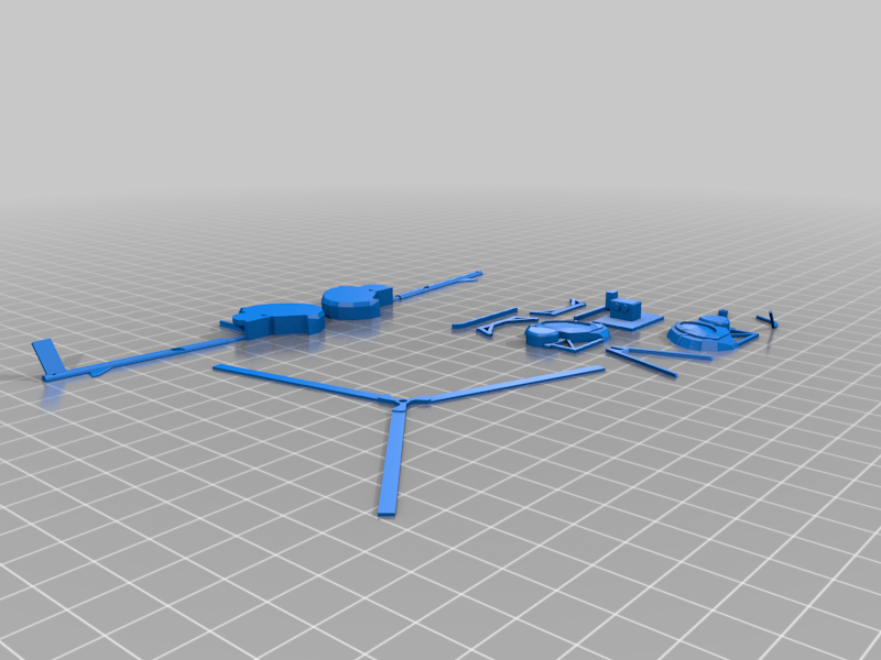 hughes 300 scale 1/72 by Ivan Gonzalez | Download free STL model ...