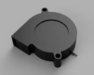 3D printed 5015 radial fan/blower by cimoalpacino | Download free STL ...