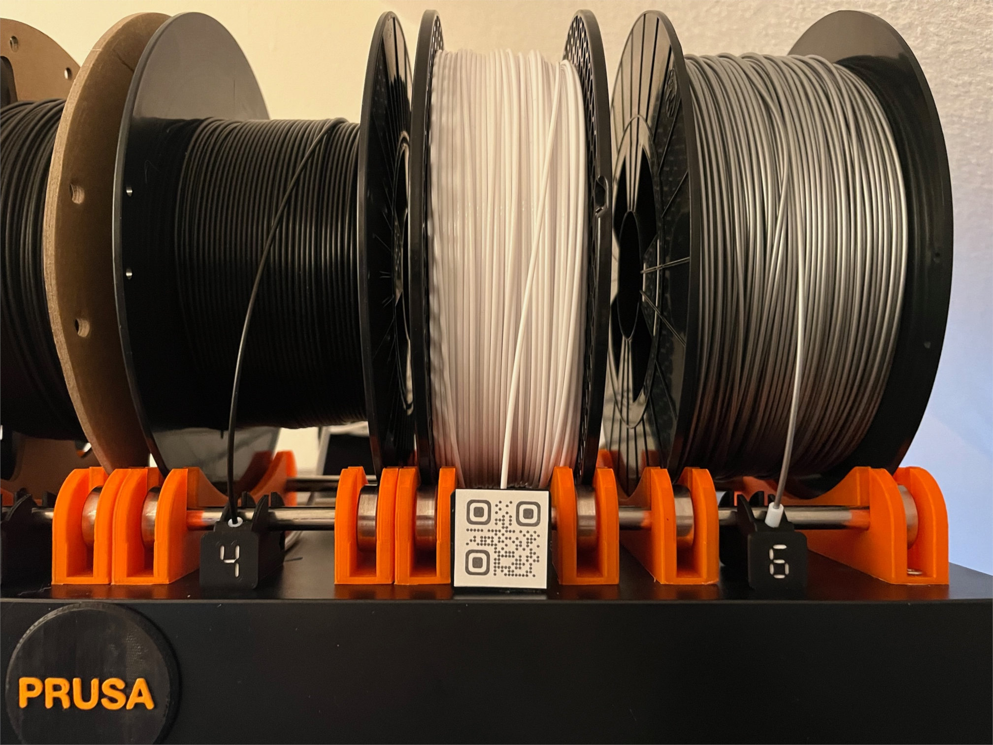 USR - Universal Spool Rail MK1 (e.g. for IKEA LACK) incl. filament ...