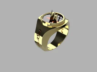 The Flash Ring by AsafKatan | Download free STL model | Printables.com