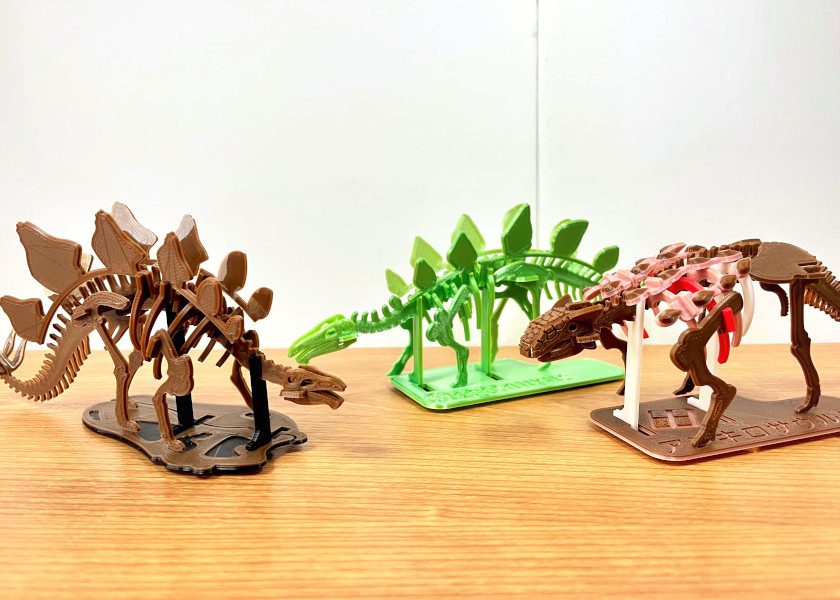 [3Dino Puzzle] Classic Style Stegosaurus by STAG_B | Download free STL ...