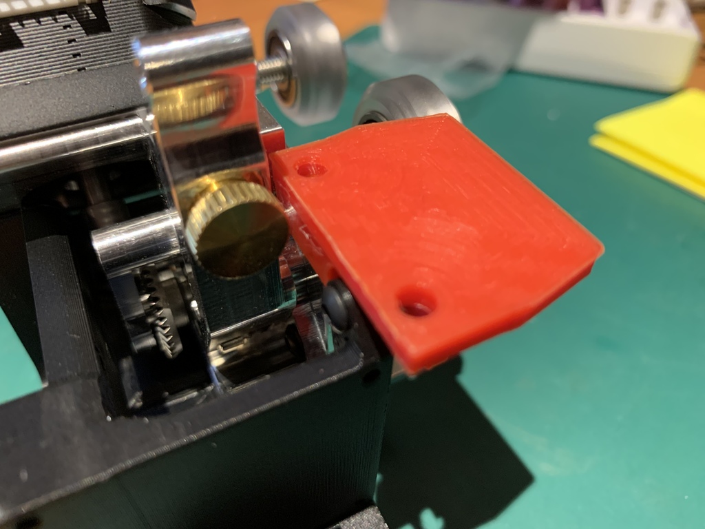 KUSBA Mount for Micro Swiss NG Extruder by Koops | Download free STL ...