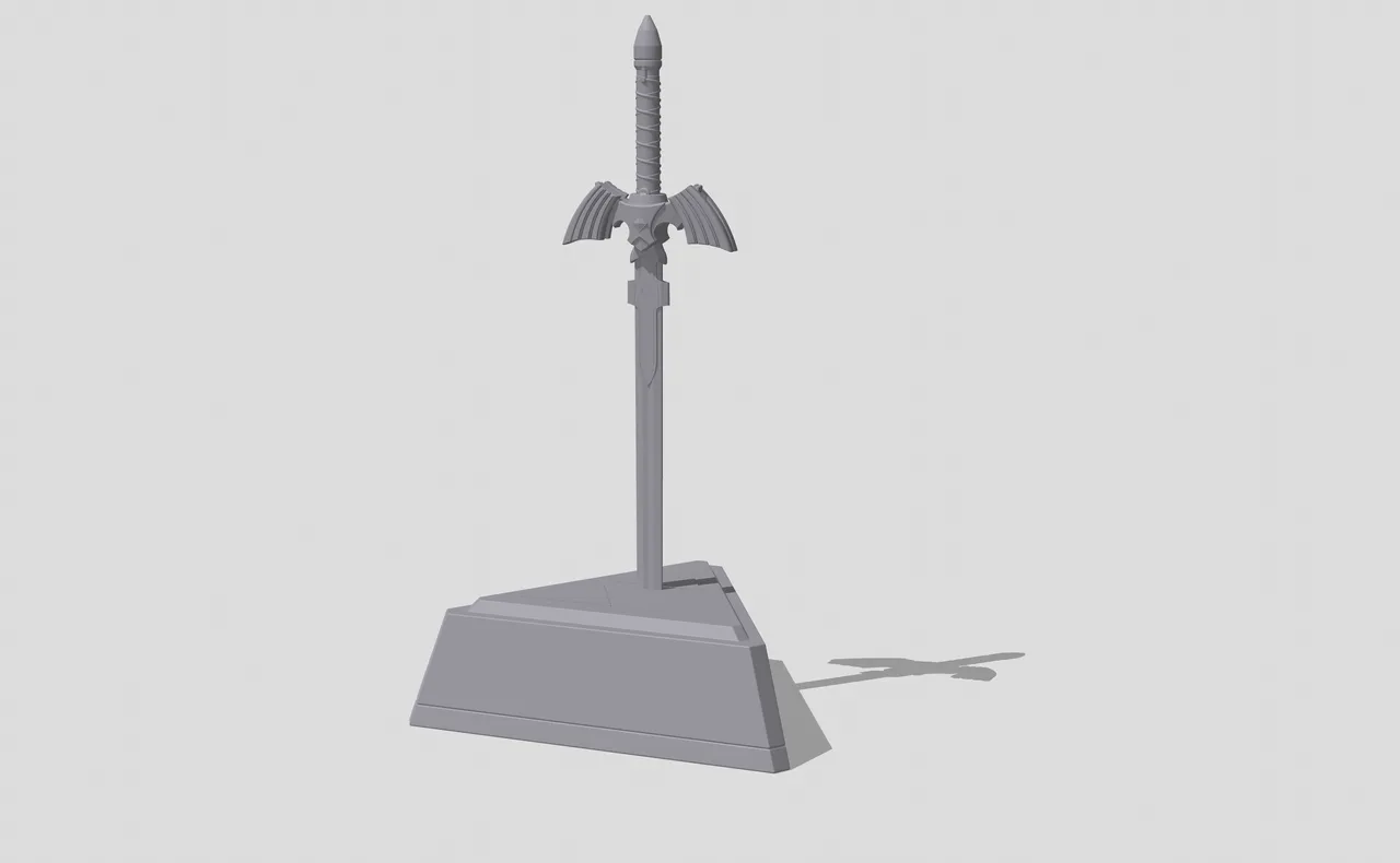 Legend of Zelda - Mastersword Shrine by Bra!npa!n | Download free STL ...