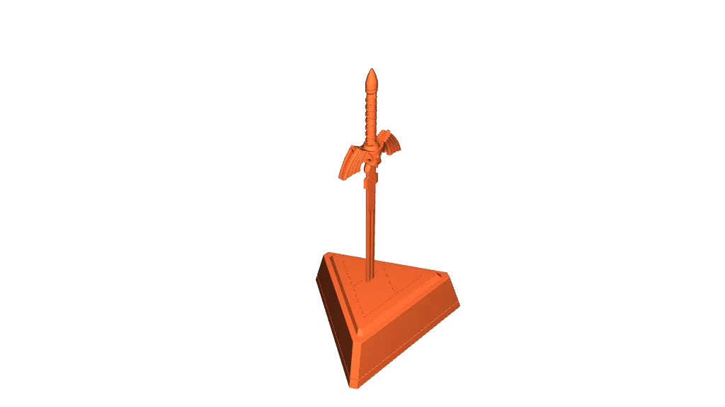 Legend of Zelda - Mastersword Shrine by Bra!npa!n | Download free STL ...