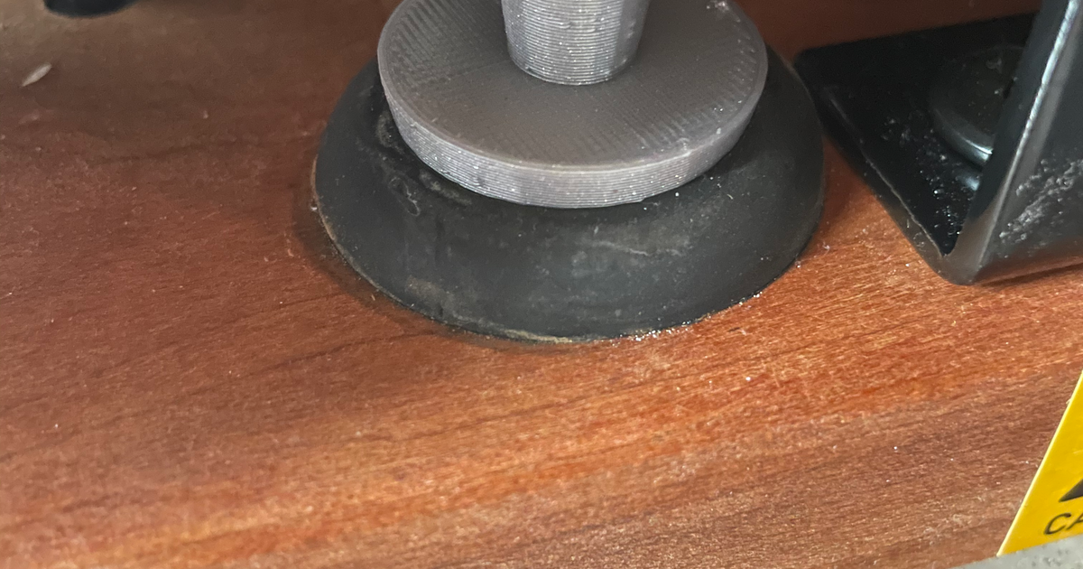 Waterrower Tank Stopper by InnerAlien | Download free STL model ...