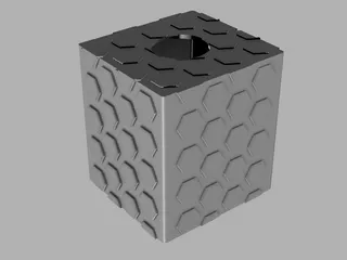 Hex Kleenex Box cover by Tom Anderson (The Real NEO) | Download free ...