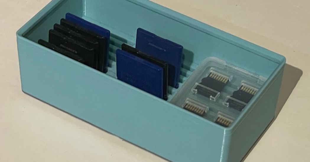 [ALCH] SD card box by Erik van de Pol | Download free STL model ...