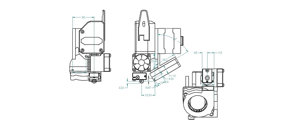 PXMALION Toolhead V6 by Natronics | Download free STL model ...