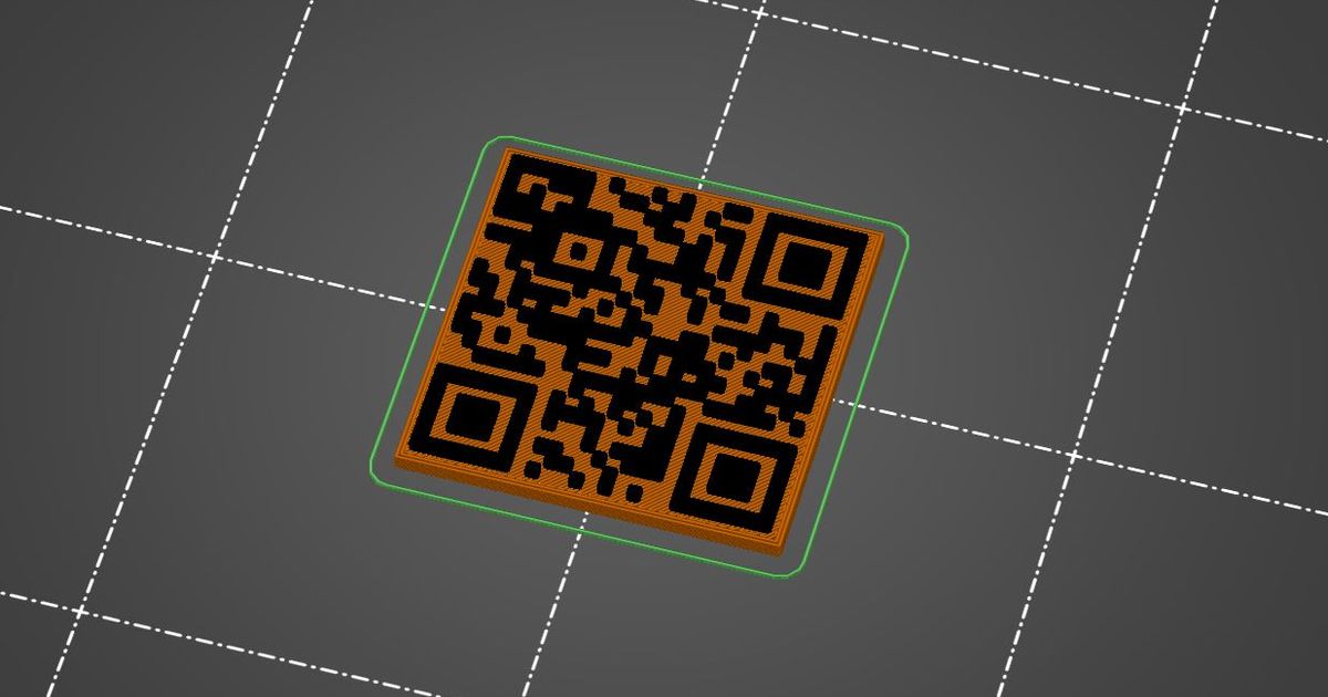Secret QR code von Printaghoras | Kostenloses STL-Modell herunterladen ...