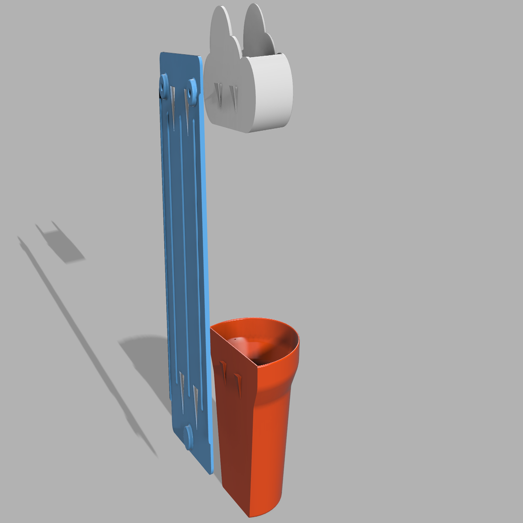 Vaso con nuvola rivisitato (Wall mount Cloud Pot remixed) by Fotone ...