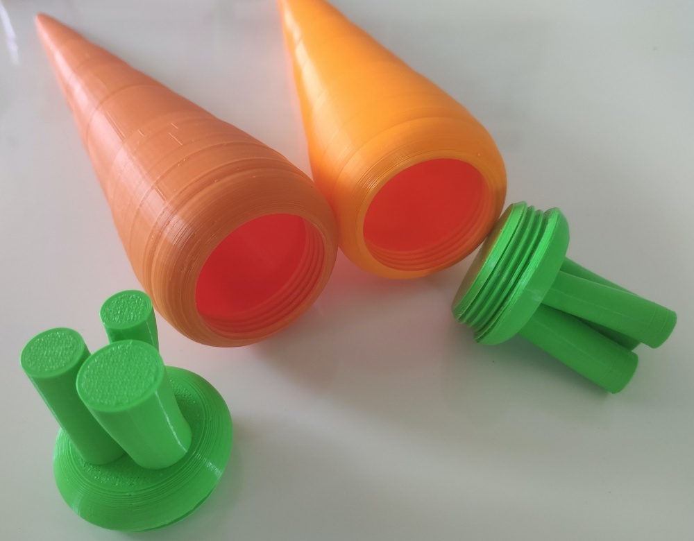 Box shaped like carrot by RostaP | Download free STL model | Printables.com
