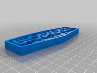 Bioshock Logo by petruvius | Download free STL model | Printables.com