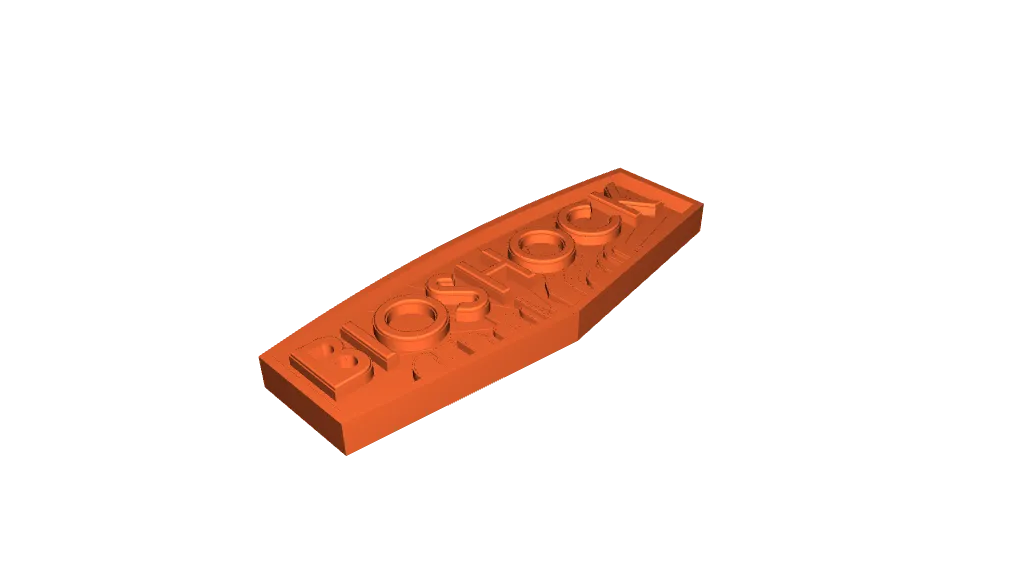 Bioshock Logo by petruvius | Download free STL model | Printables.com