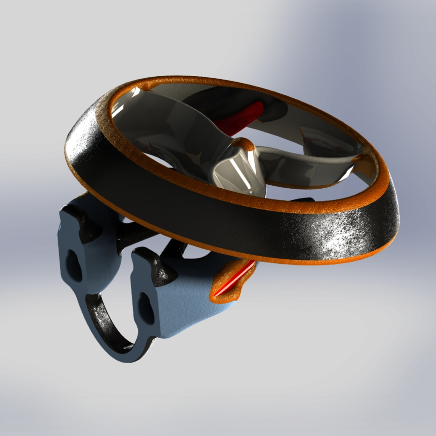 Decorative propeller holder by dmc | Download free STL model ...