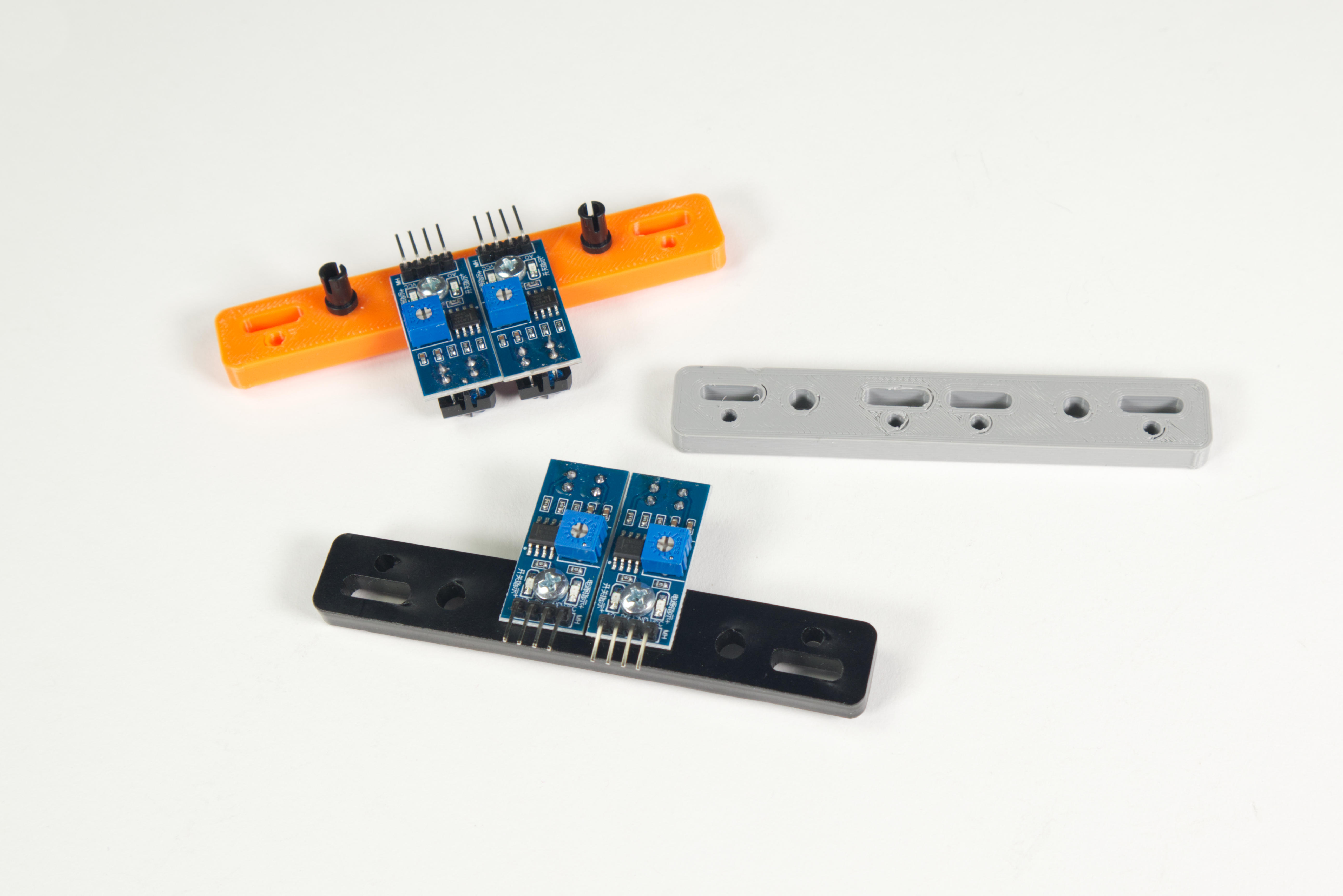 Rover Light Sensor Bar by BrownDogGadgets | Download free STL model ...