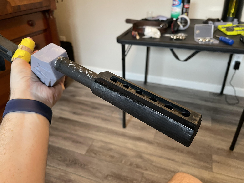 AR-15 Buttstock Adapter for Sanlaki VR Gunstock by Daif26554 | Download ...