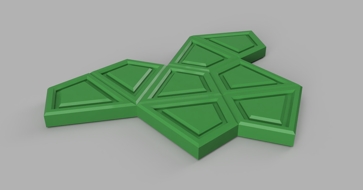 Parametric Einstein Tile by Luca | Download free STL model | Printables.com