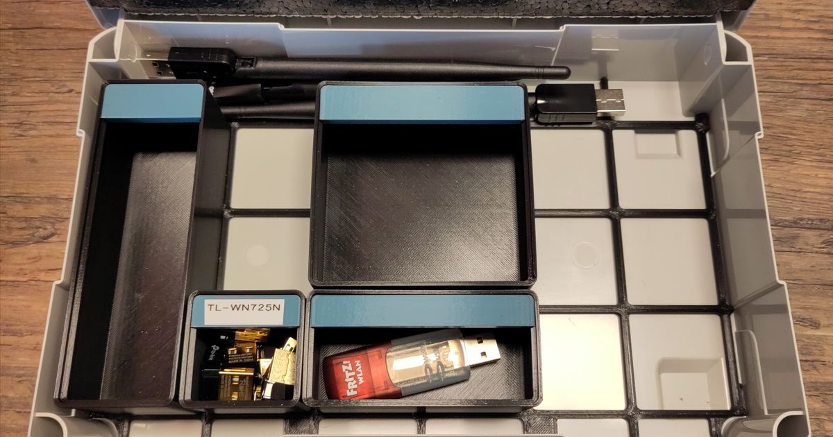 Systainer Mini Gridfinity (small + normal build plate) von LittleJoeMuc ...