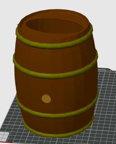 Oak Barrel Tissue holder by isyork | Download free STL model ...