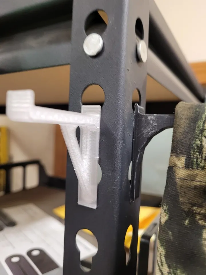 HOOKS FOR SHELF UNITS by Natronics | Download free STL model ...