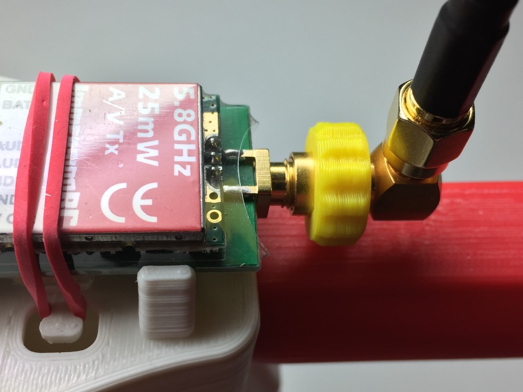 SMA / RP-SMA connector Finger-Tightening Ring by MazaaFIN | Download ...