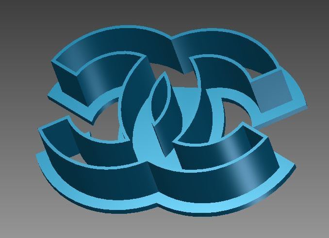 Chanel Cookie Cutter par Onrivertime | Téléchargez gratuitement un ...