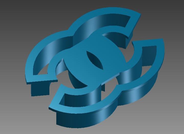 Chanel Cookie Cutter par Onrivertime | Téléchargez gratuitement un ...