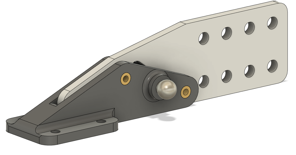 Fowler Flap Hinge V2 by ImAThingsGuy | Download free STL model ...