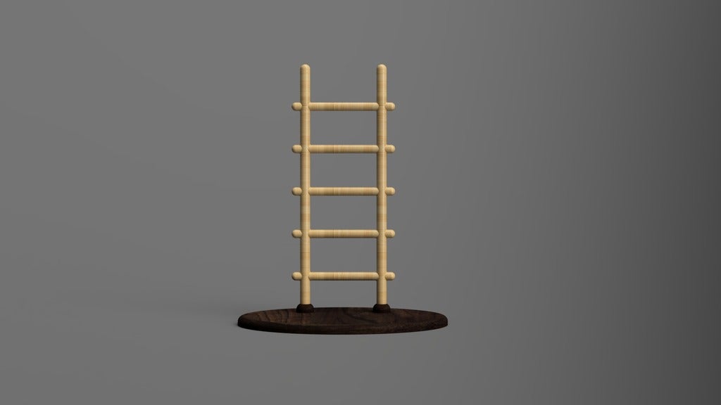 Ladder and Platform by Wilko | Download free STL model | Printables.com