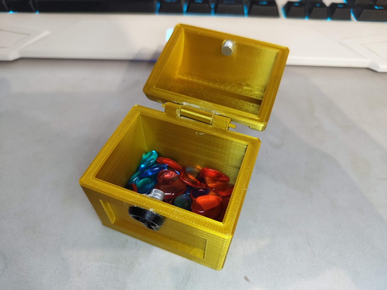 The Binding Of Isaac Four Souls Token Box - Golden Chest by SethPDA ...