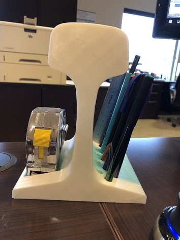 Desk Organizer - 141lb Rail by Boymeetsmill | Download free STL model ...