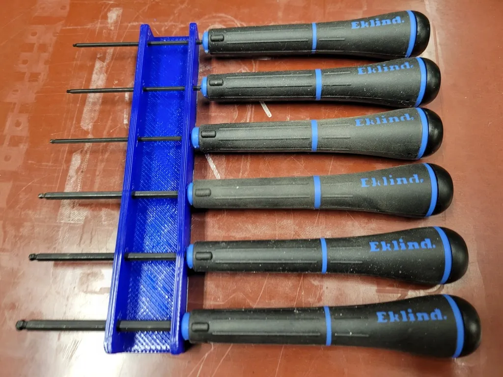 Eklind Ball-end Hex Driver Holder by Natronics | Download free STL model | Printables.com