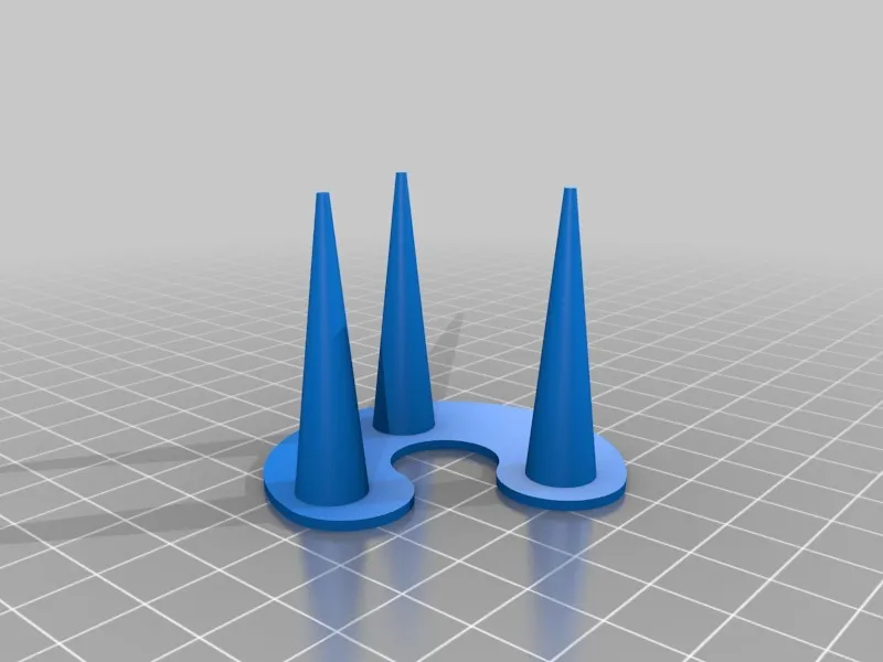 stringing test - retraction test by Les impressions D'ega | Download ...