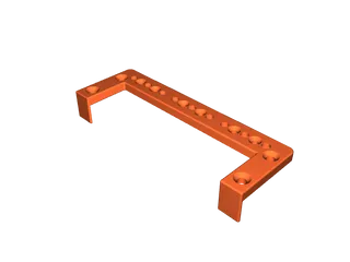 Ikea Lack 3U Rack-rail by multifunk | Download free STL model ...