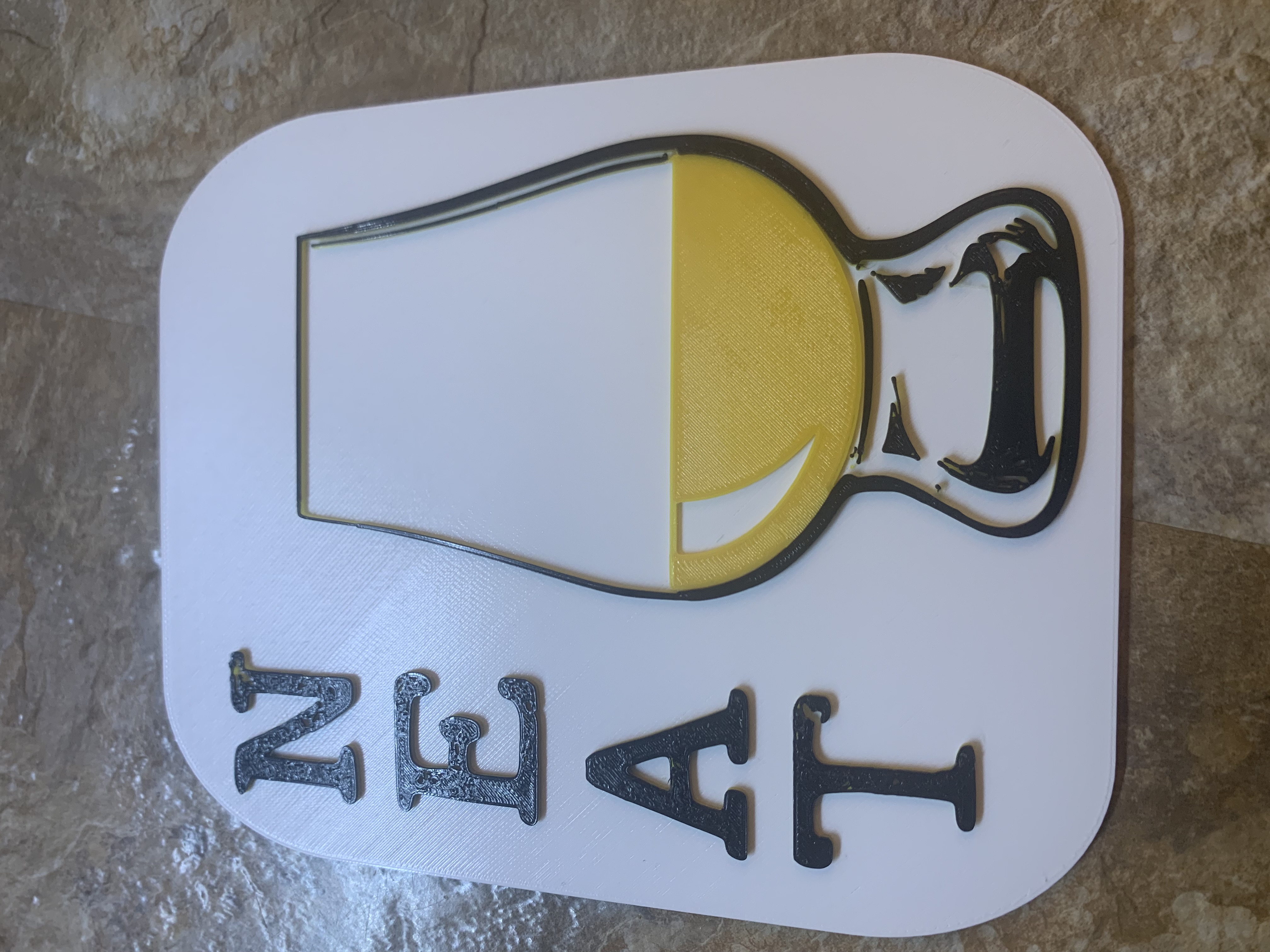 Whiskey / Whisky Neat Sign by W5AUG | Download free STL model ...