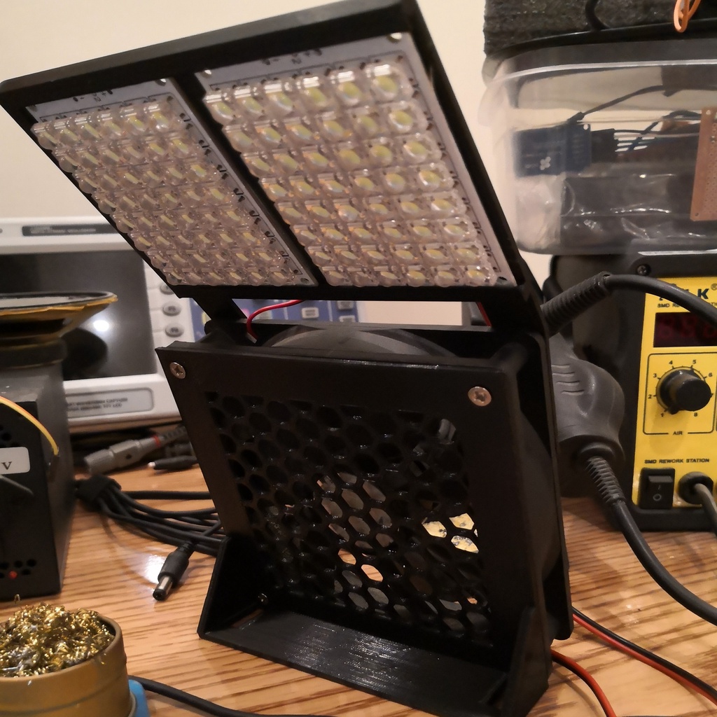 soldering fan and light stand by Dr. Jamal | Download free STL model ...