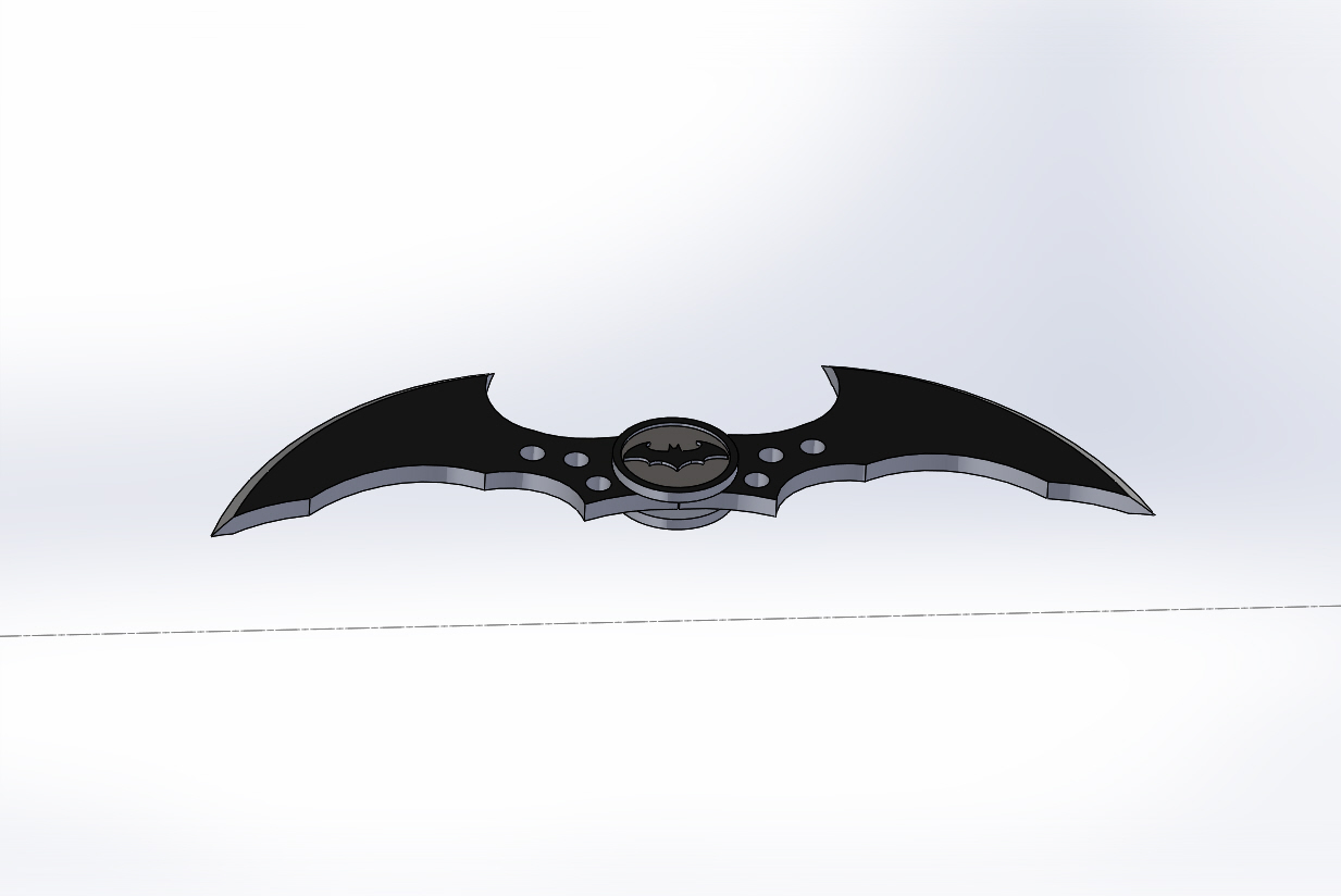 Arkham Batarang by TJ Hoven | Download free STL model | Printables.com