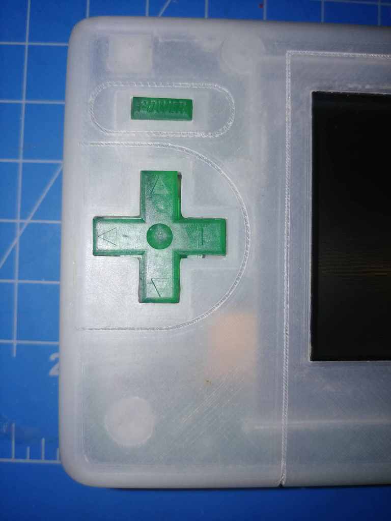 Gameboy Macro XL Flat 4 Button Face Plate by Kevinwulf | Download free ...