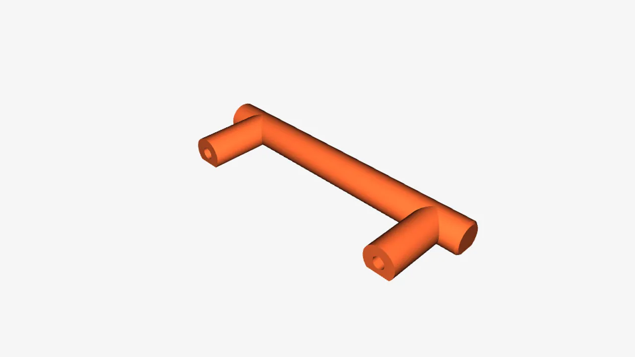 Drawer pull by teookie | Download free STL model | Printables.com