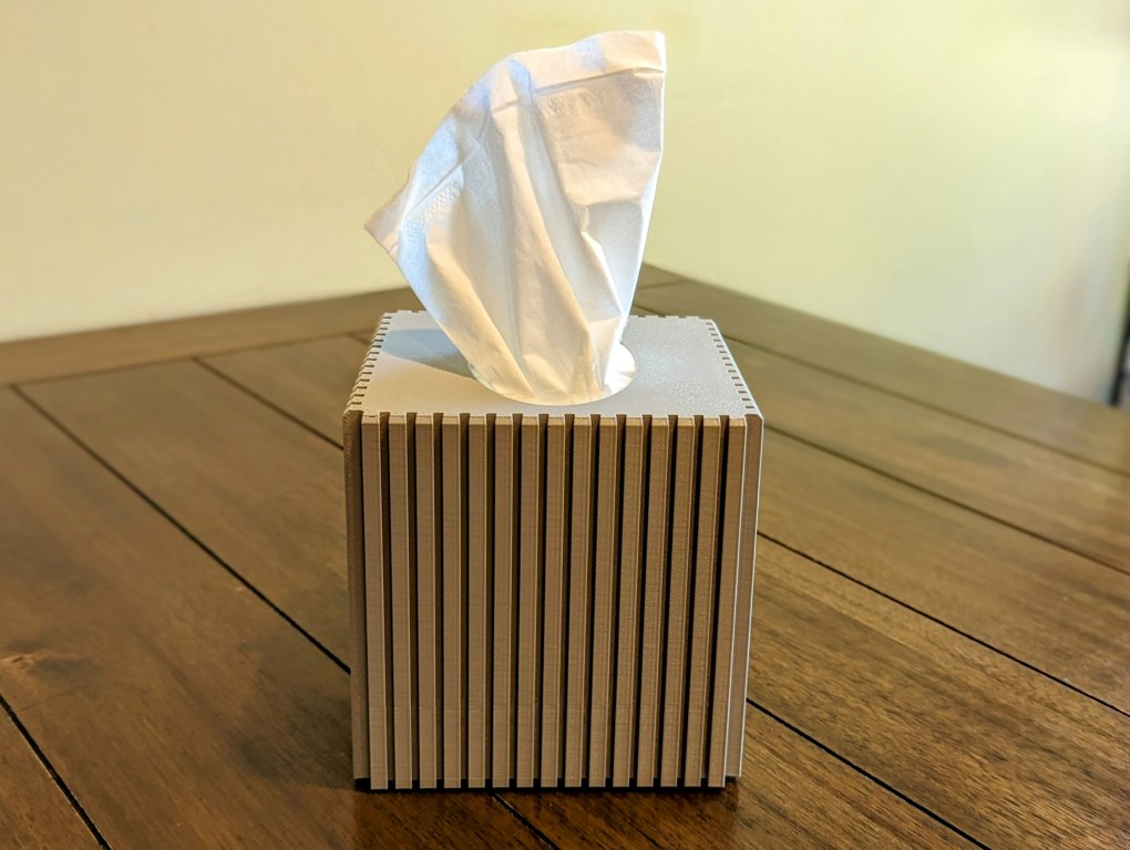 Vase Mode Tissue Box with Snap-in Adornments by Ken Mills | Download ...