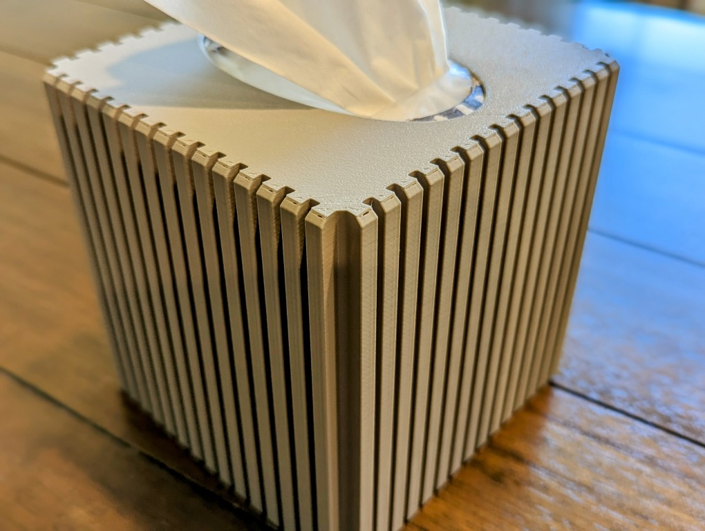 Vase Mode Tissue Box with Snap-in Adornments by Ken Mills | Download ...