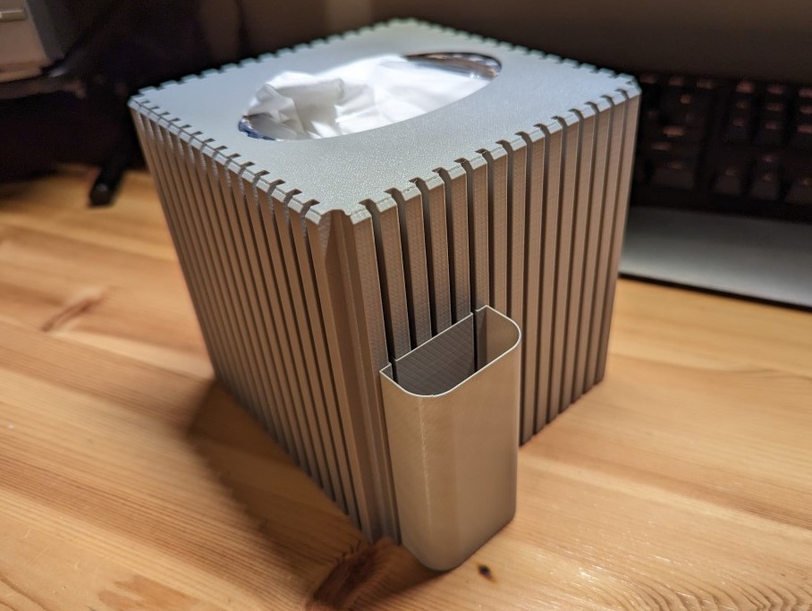 Vase Mode Tissue Box with Snap-in Adornments by Ken Mills | Download ...