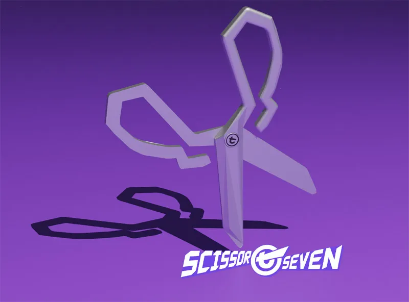 (七) Scissor Seven Scissors by sui77 | Download free STL model ...