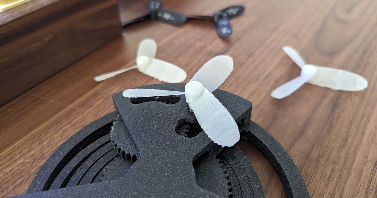 Parametric Propeller Projectile by RedKrieg | Download free STL model ...