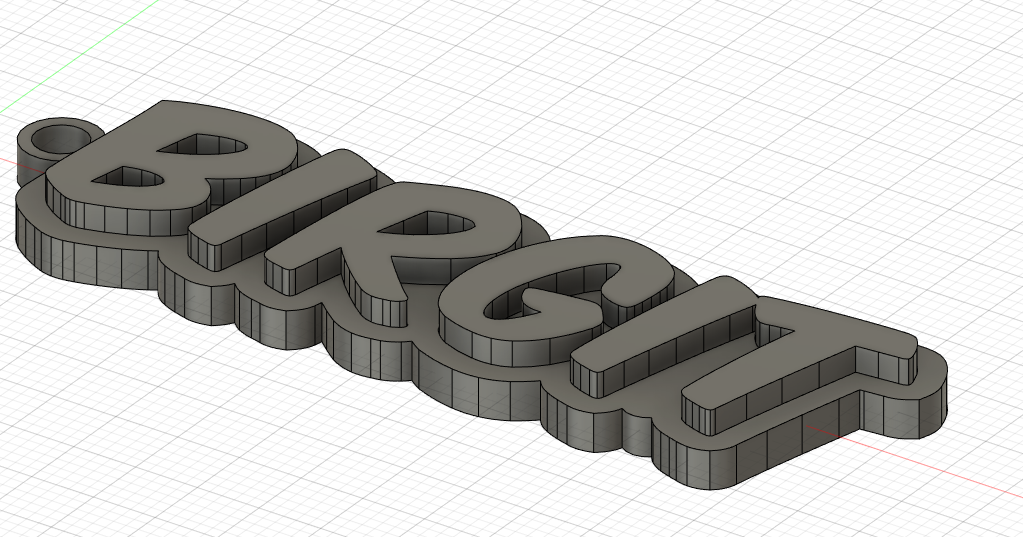 Birgit Keychain by Timos 3D-Druck | Download free STL model ...