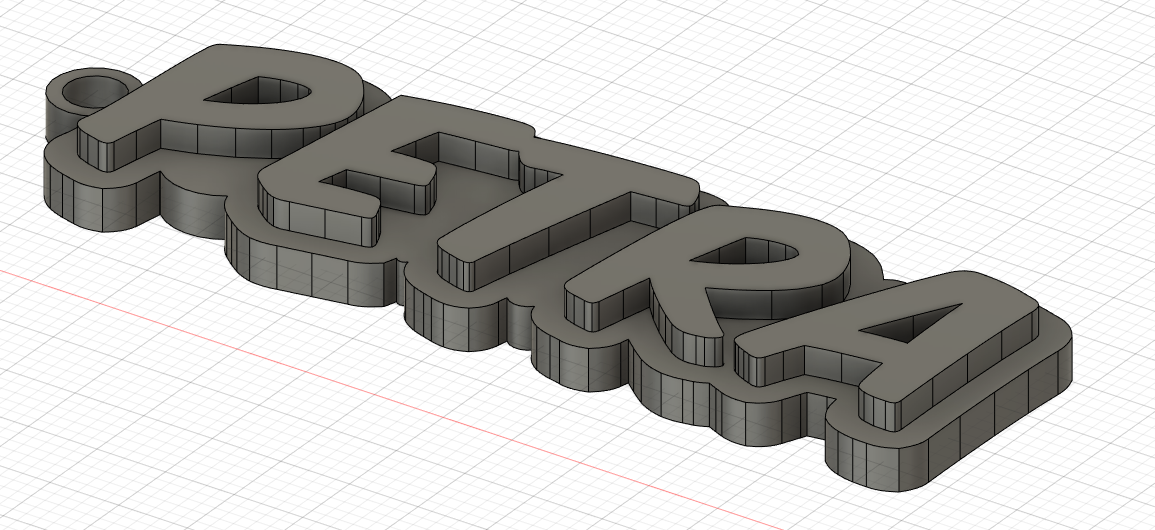 PETRA Keychain by Timos 3D-Druck | Download free STL model | Printables.com