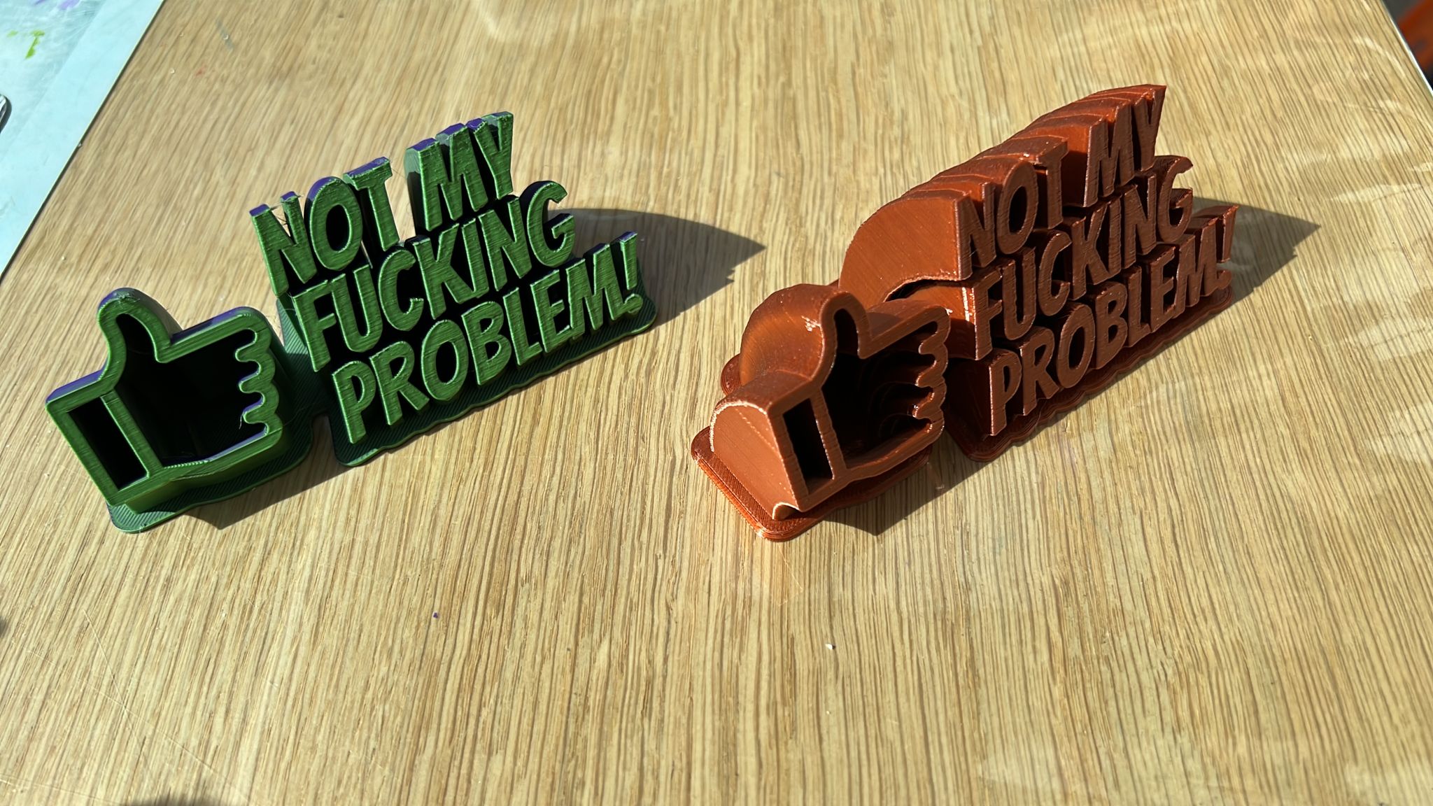 Not my problem by Timmer | Download free STL model | Printables.com